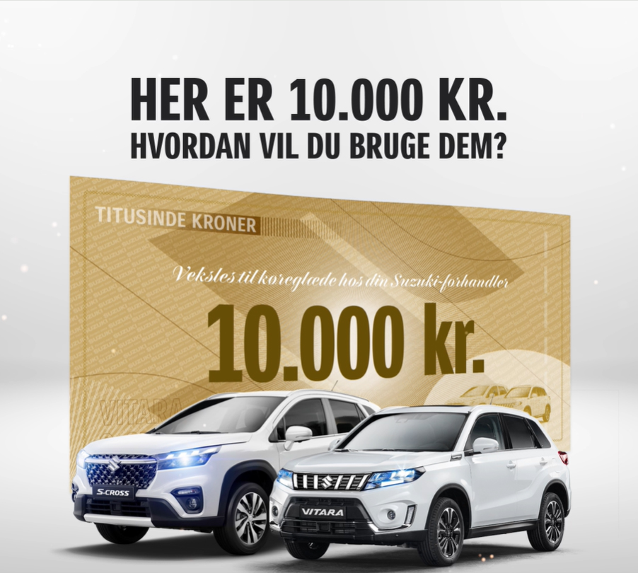 Suzuki forhandler Henrik Christensen Fredericia. Stor udvalg nye og brugte